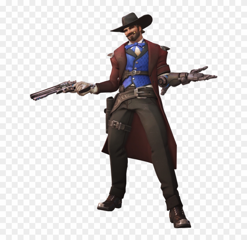 Overwatch Mcree Png - Overwatch Mccree Png, Transparent Png - 700x774 ...