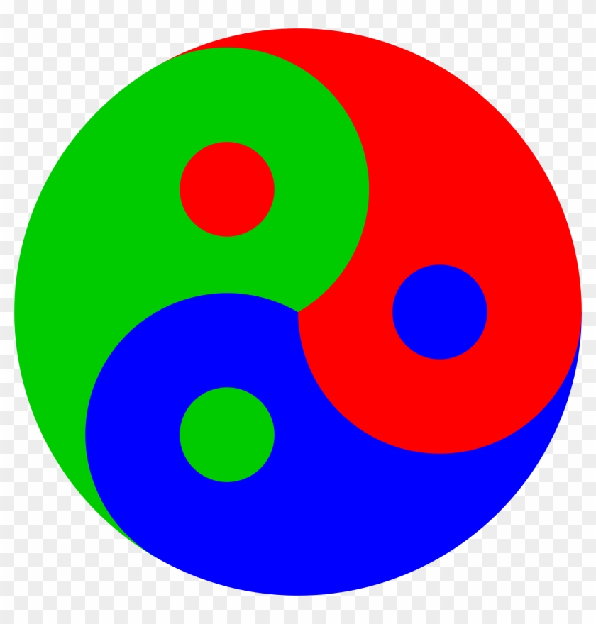 Triple Yin Yang - Triple Yin Yang Vector, HD Png Download - 3122x3122 ...