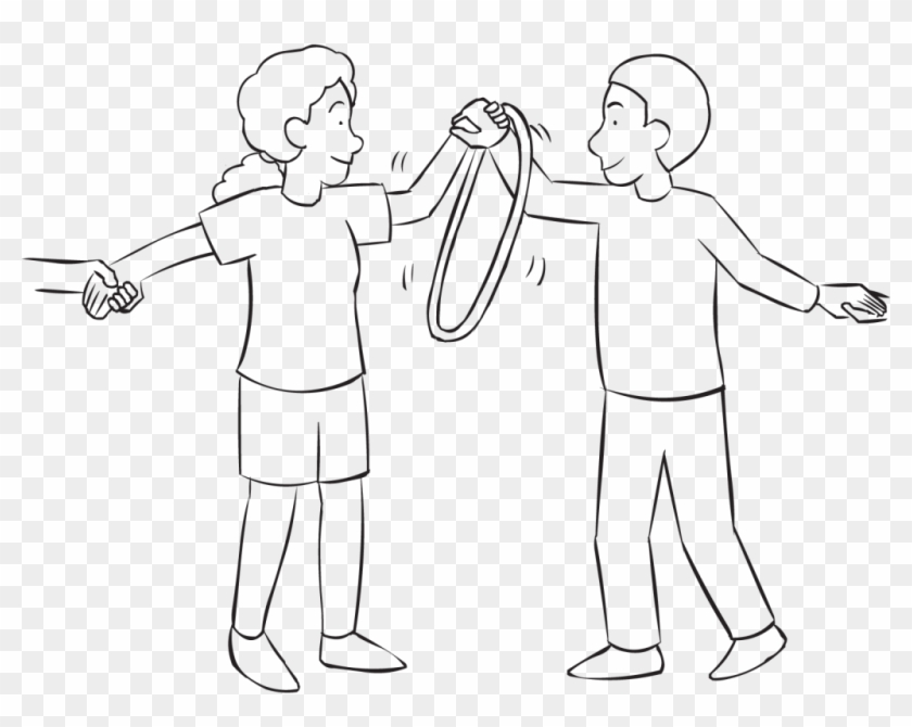 Circle The Circle - Hula Hoop Pass Png, Transparent Png - 1024x768 ...