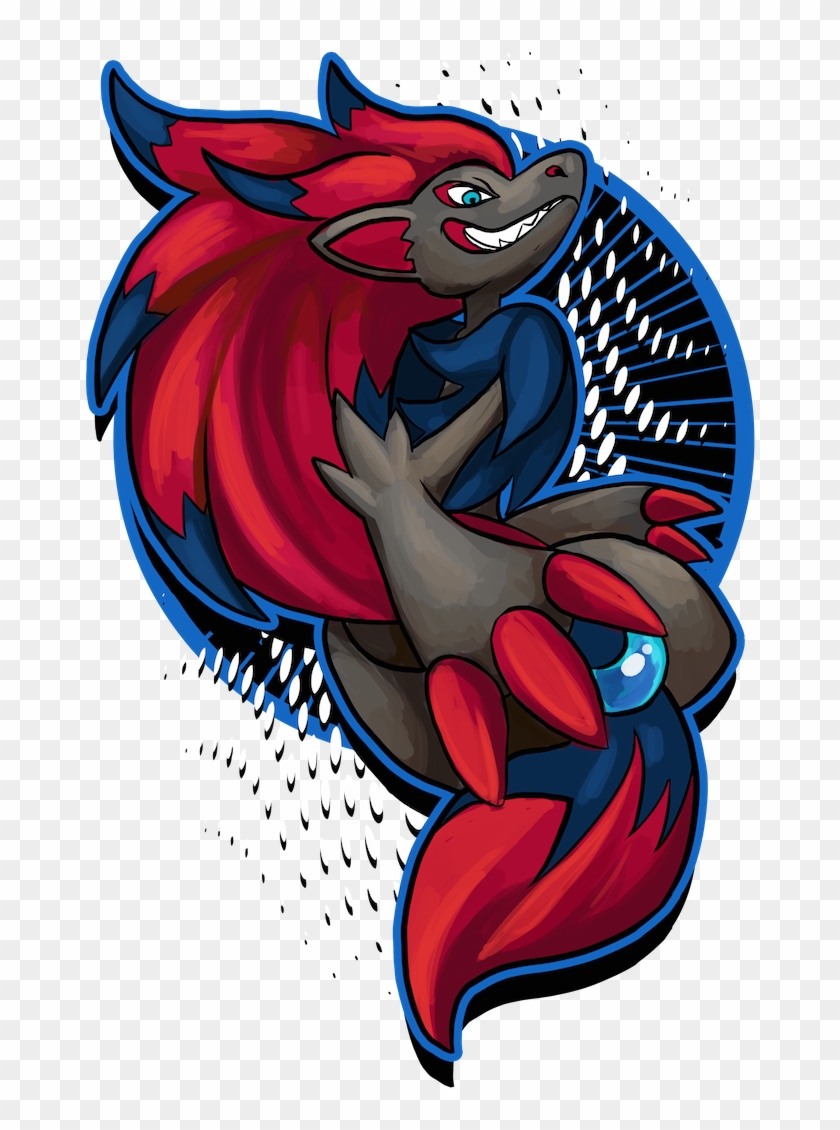 Zoroark, HD Png Download - 800x1091(#1958628) - PngFind