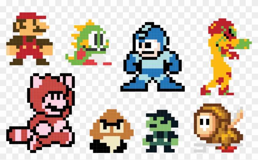 8 Bit Nintendo Characters