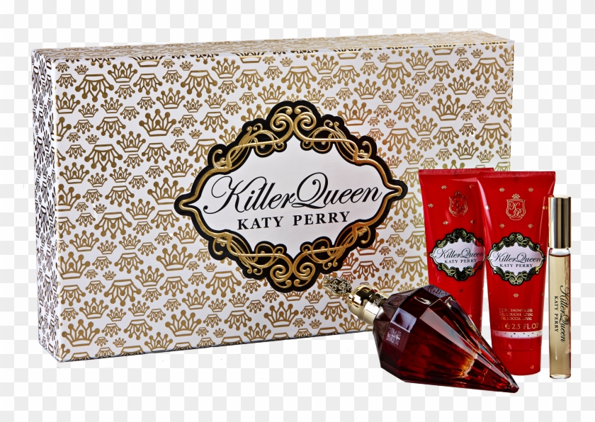 Katy Perry Killer Queen Edp Showergel Bodylotion & - Box, HD Png ...