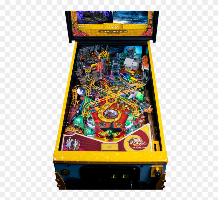 Yellow Brick Road Limited Edition - Pinball, HD Png Download - 497x689 ...