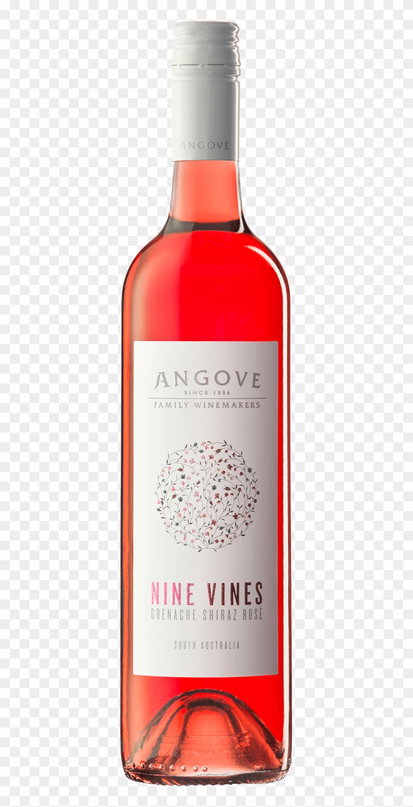 Angove Nine Vines Grenache Shiraz Rosé, HD Png Download - 353x1562 ...