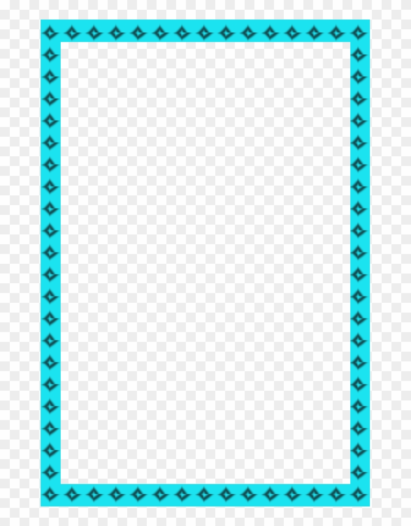 Sky Blue Yapee Cs5 Photoshop Frame, HD Png Download - 673x997(#1968314 ...
