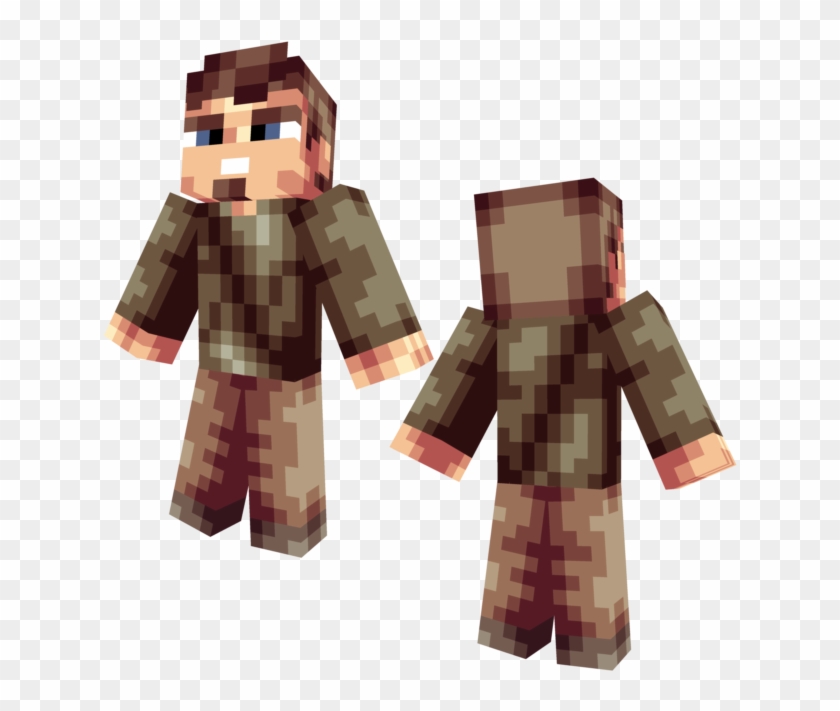 Tuhqlpng - Walking Dead Daryl Minecraft Skin, Transparent Png - 640x640 ...