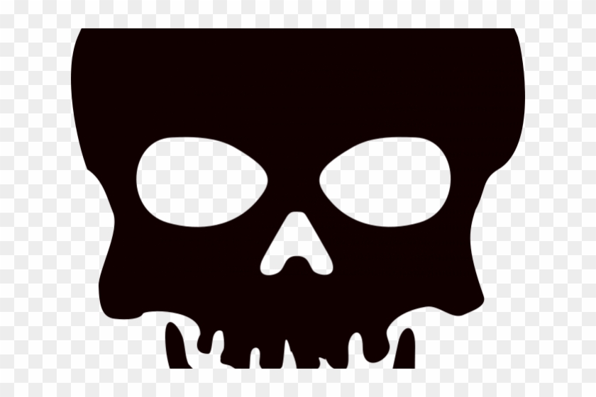 Skeleton Head Clipart Spooky Skeleton - Transparent Transparent ...