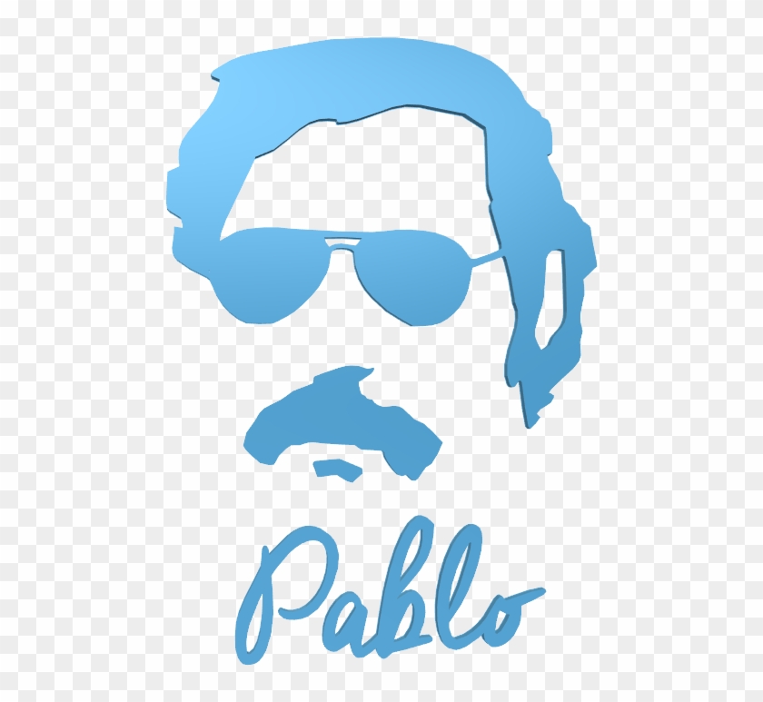 Pablo Escobar Face - Logo De Pablo Escobar, HD Png Download - 1432x837 ...