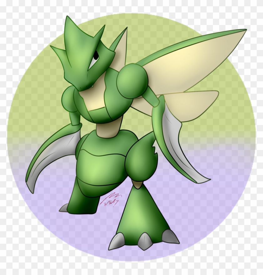 Shiny Scyther