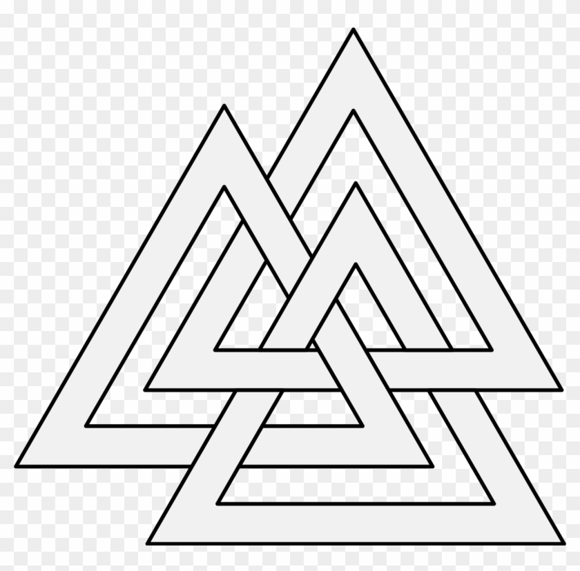 Details, Png - Valknut Symbol, Transparent Png - 1227x1152(#1987088 ...