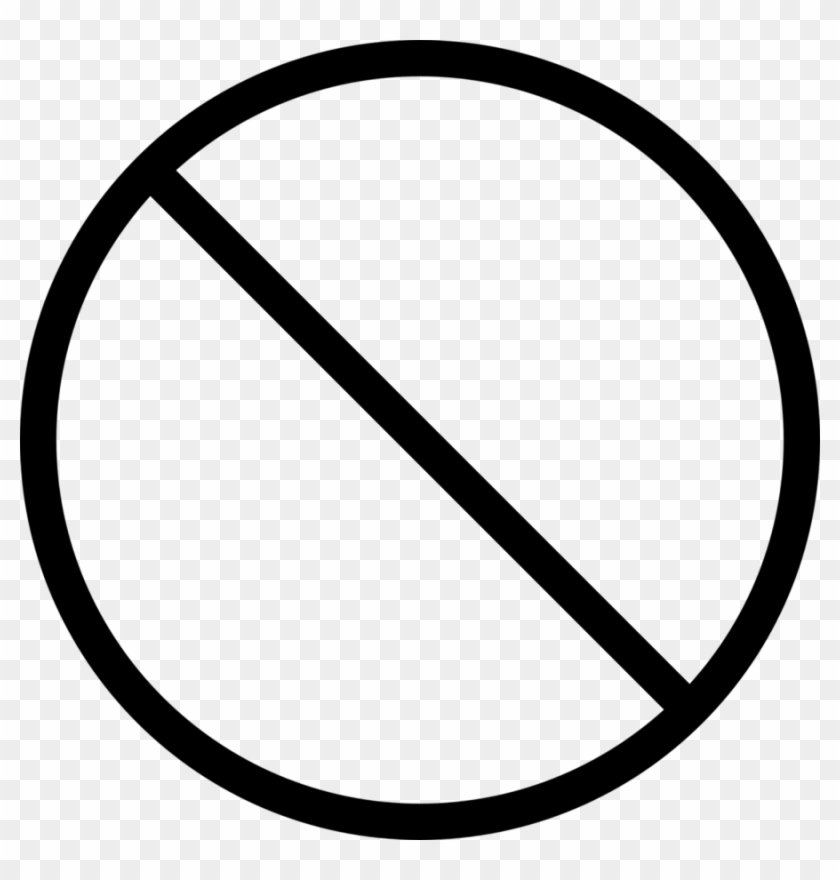 Circulo Con Linea Diagonal, HD Png Download - 900x900(#1990232) - PngFind