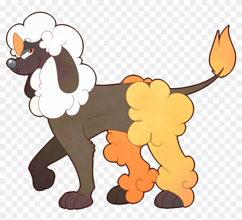 Furfrou - Feraligatr - Cartoon, HD Png Download - 1167x936(#1991995 ...