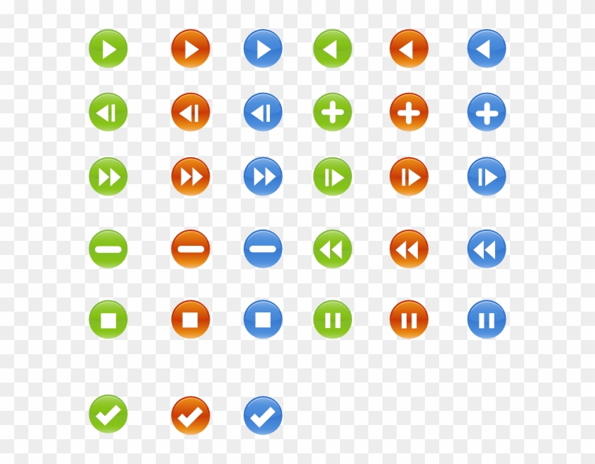 Buttons Symbols Png, Transparent Png - 600x577(#1994268) - PngFind