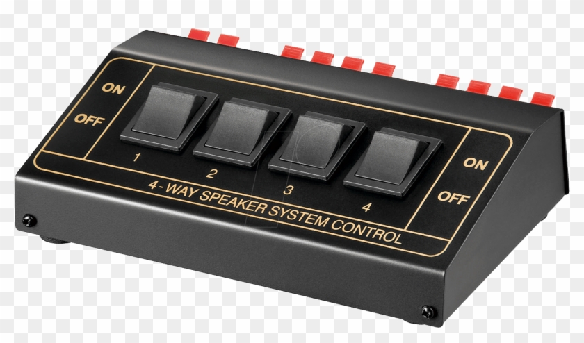 Speaker Switch Box, HD Png Download - 1295x701(#1996478) - PngFind
