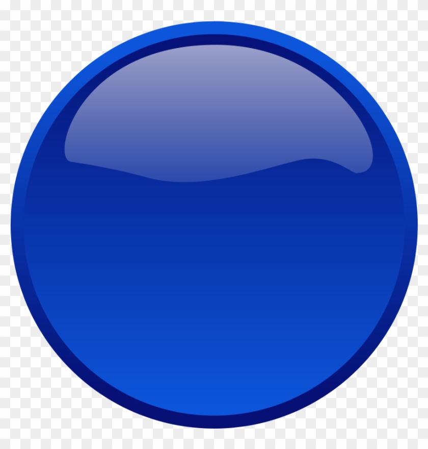 Small - Blue Button Clipart, HD Png Download - 600x600(#28564) - PngFind