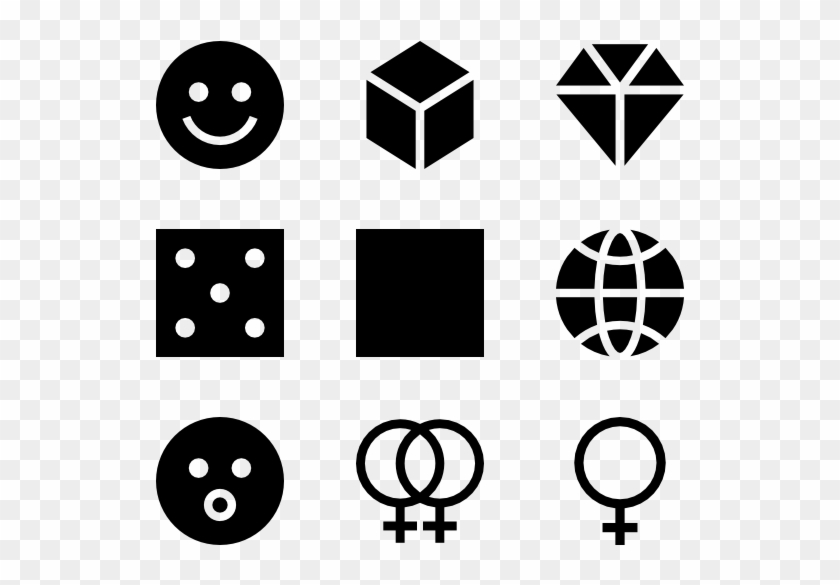 Solid Shapes - Icons Shapes, HD Png Download - 600x564(#28868) - PngFind