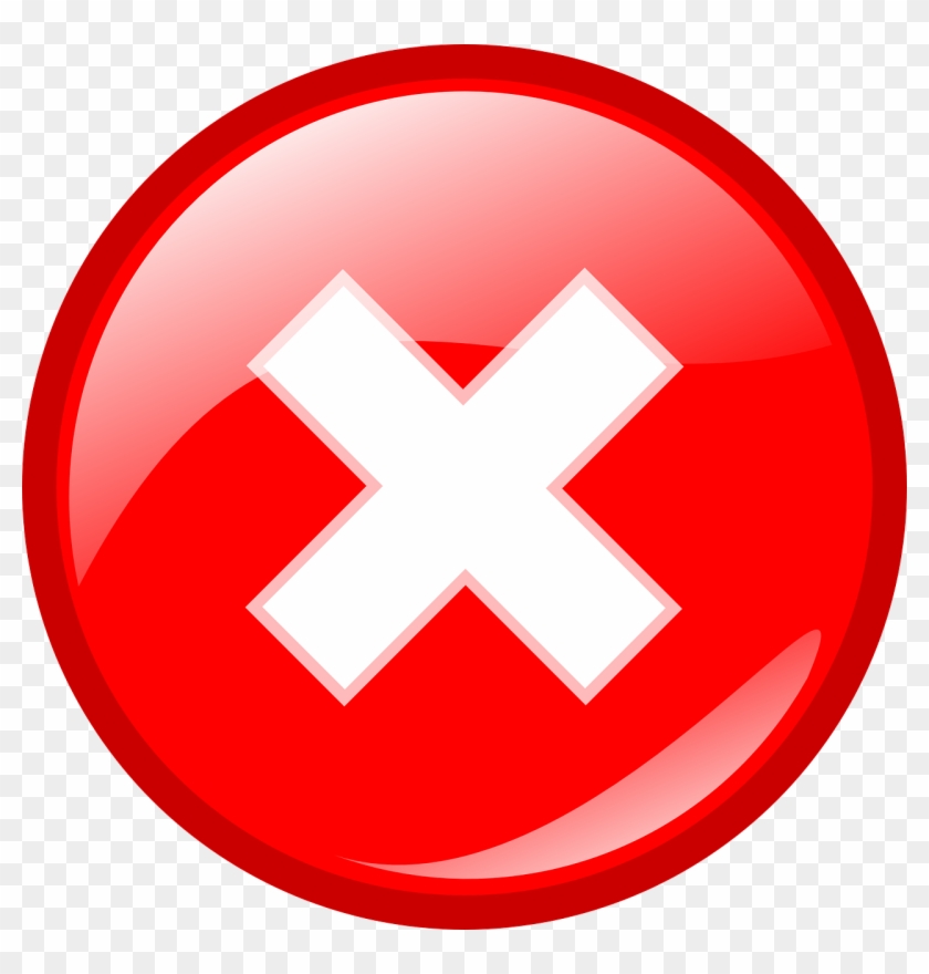 Png Transparent Stock Red Mark Png Images All File - Error Icon Png ...