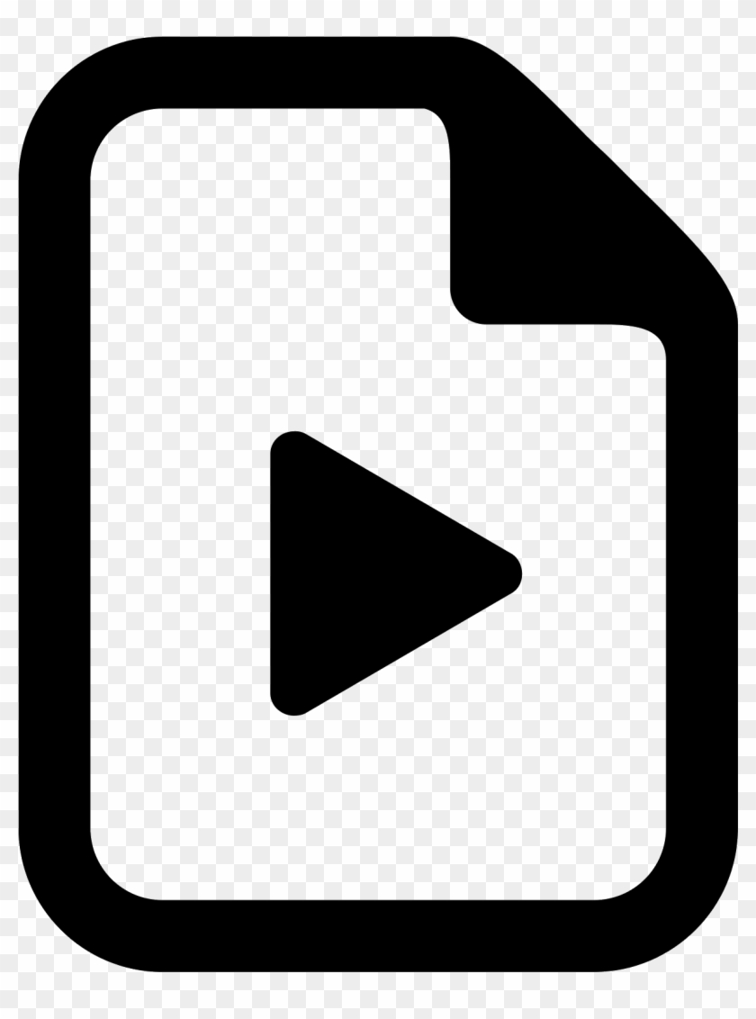 Video File Icon Free - Video File Icon, HD Png Download - 1600x1600 ...