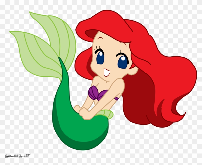 1022 X 782 7 - Cute Princess Ariel Drawing, HD Png Download - 1022x782 ...