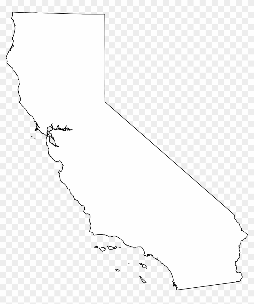 California Map Png - California Map Outline, Transparent Png ...