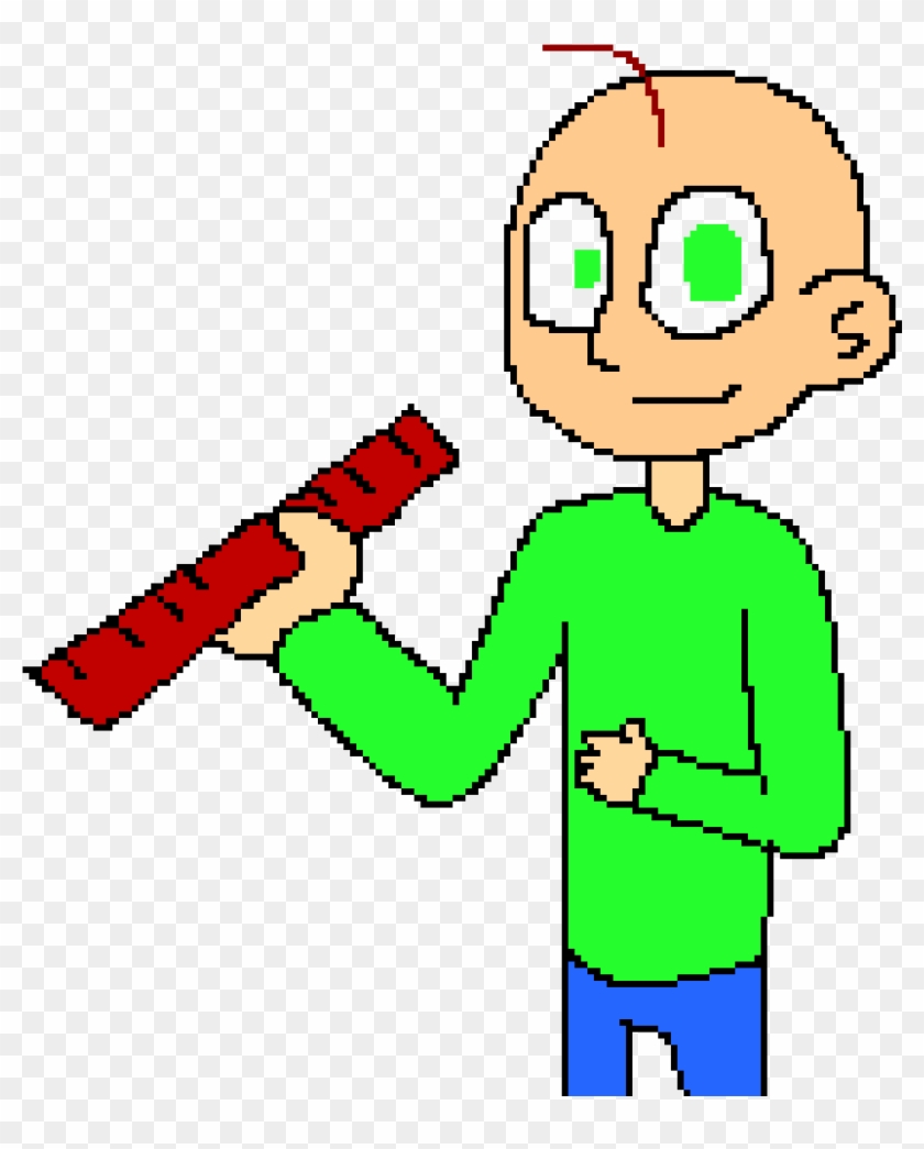Baldi - Pixel Art Baldi, HD Png Download - 1680x1760(#206010) - PngFind Baldi - Pixel Art Baldi, HD Png Download - 1680x1760(#206010) - PngFind