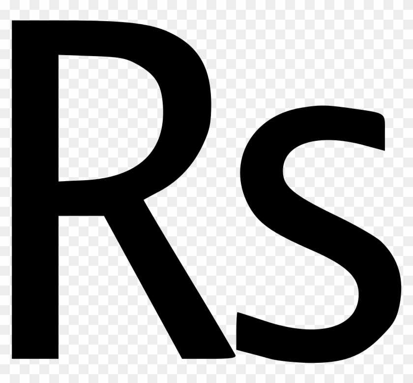 Pakistani Rupee Sign - Calligraphy, HD Png Download - 1176x1024(#207281 ...