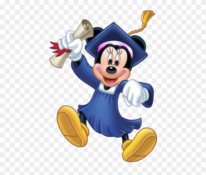 Picture - Graduation Mickey, HD Png Download - 477x649(#2005499) - PngFind