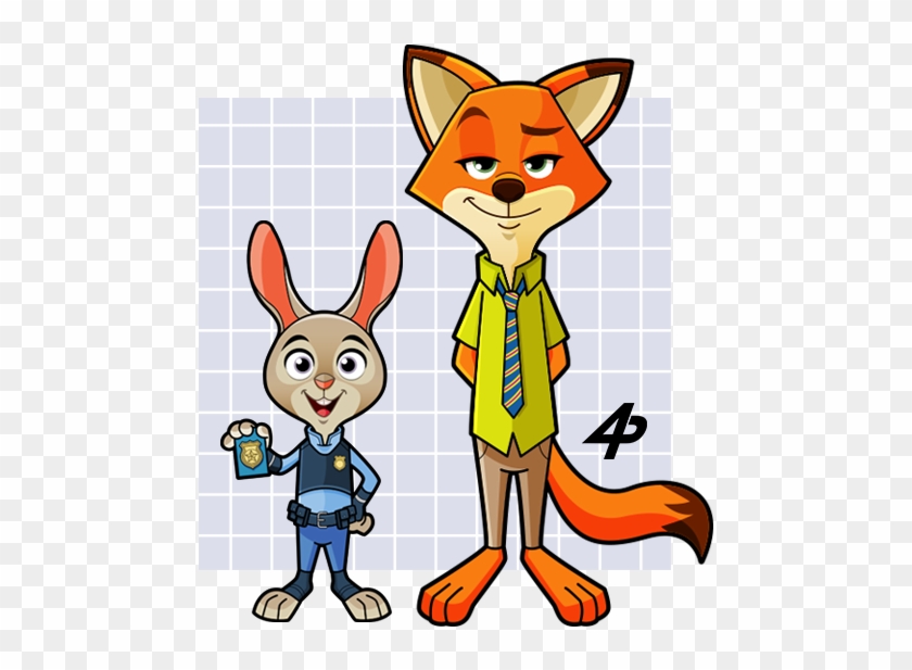 Zootopia Character On Behance Zootopia Characters, - Cartoon, HD Png ...
