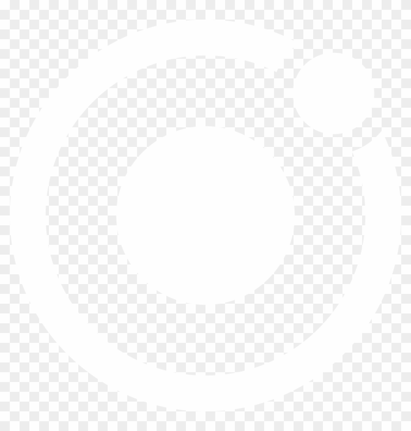 Ionic Light Icon - Drop Down Icon White, HD Png Download - 1024x1024 ...