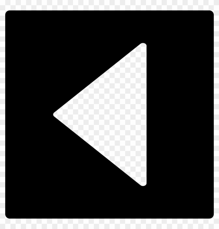Png File Svg - Triangle Button Png White, Transparent Png - 980x980 ...
