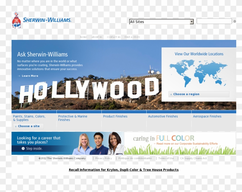 Sherwin-williams Competitors, Revenue And Employees - Hollywood Sign ...