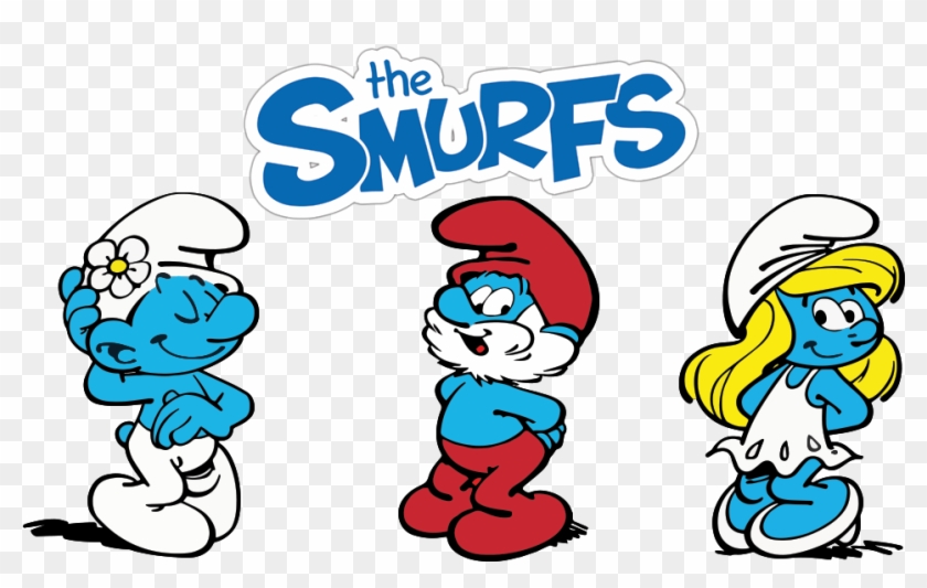 The Smurfs Image - Smurfs Png Cartoon, Transparent Png - 1000x562 ...