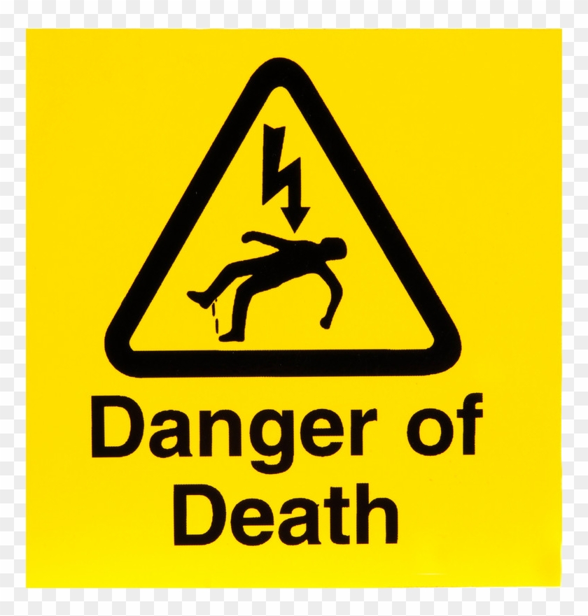 High Voltage Png - Danger Of Death Sign, Transparent Png - 960x1280 ...
