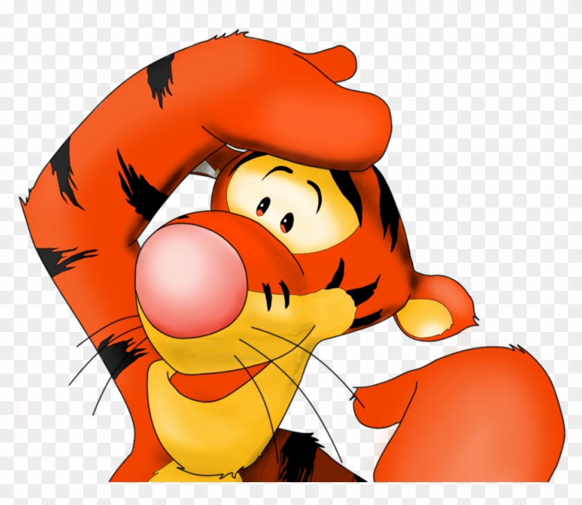 Tigger Transparent Background Png - Cartoon, Png Download - 981x815 ...