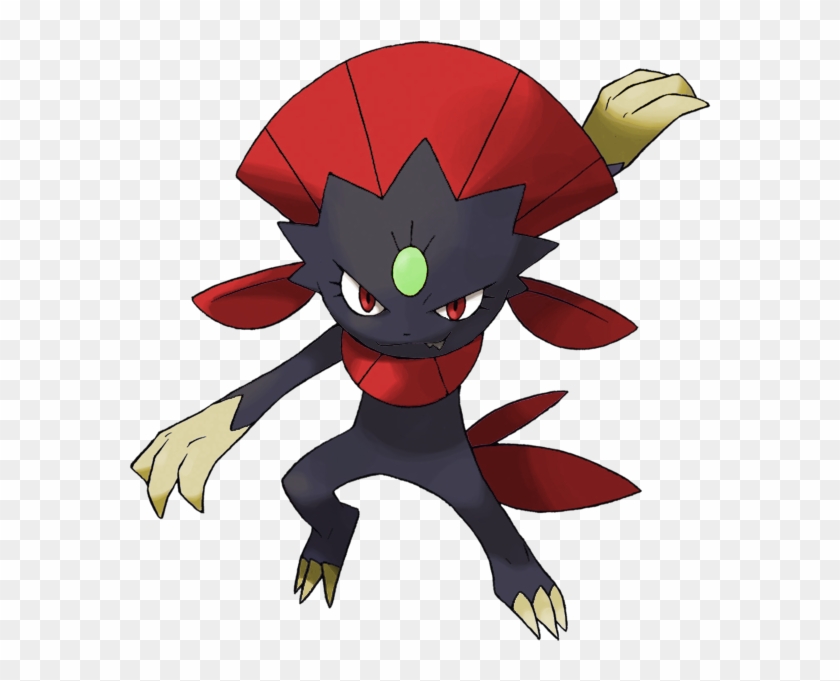 Pokemon Weavile , Png Download, Transparent Png - 583x601(#2033852 ...
