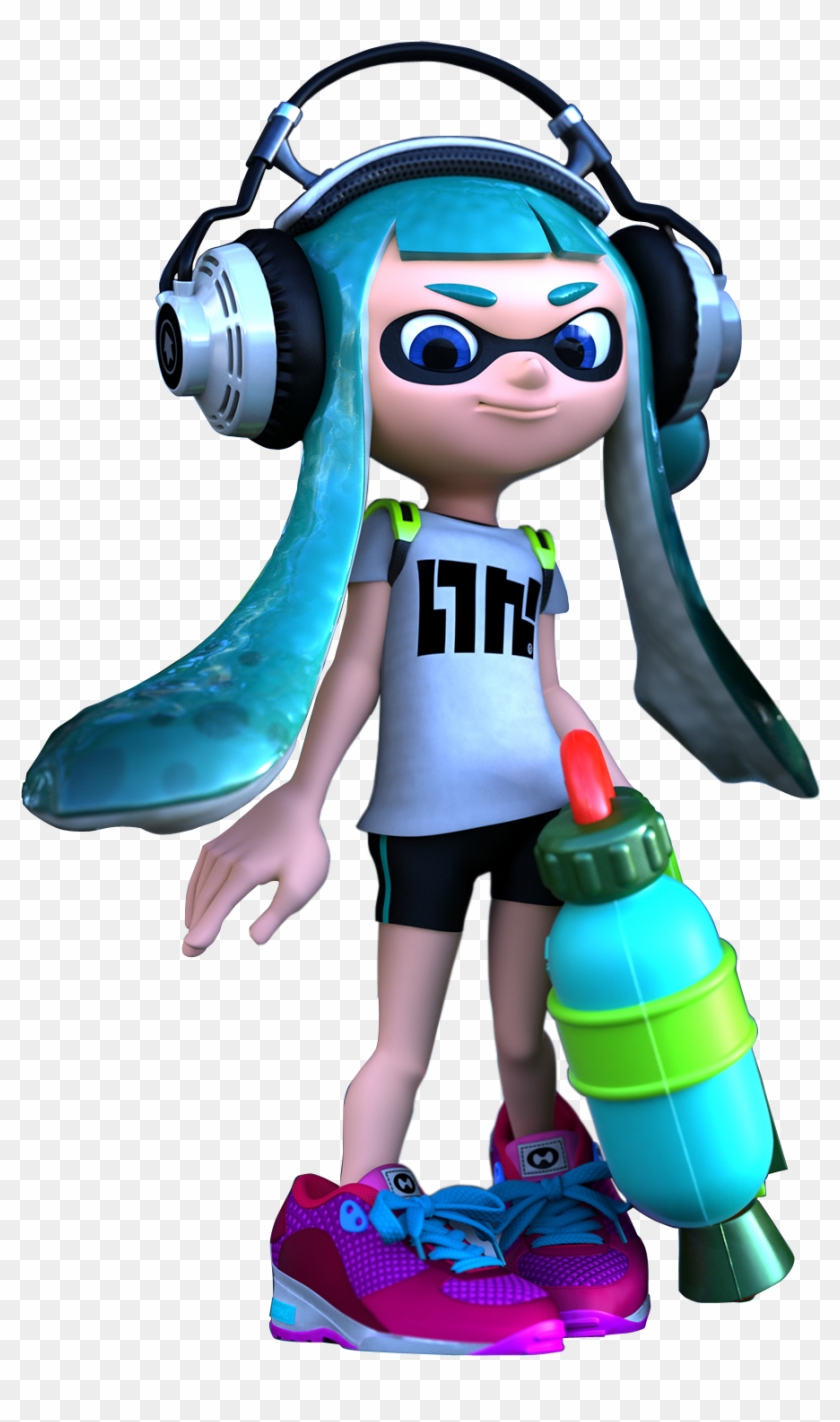 Inkling Girl - Splatoon Blue Inkling Girl, HD Png Download - 981x1658 ... Inkling Girl - Splatoon Blue Inkling Girl, HD Png Download - 981x1658 ...
