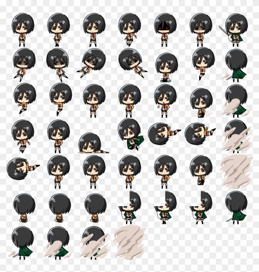 Attack On Titan Sprite, HD Png Download - 896x896(#2042845) - PngFind