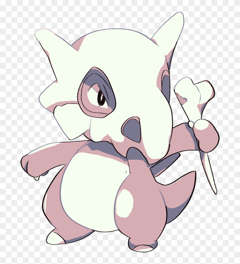 Cubone - Cartoon, HD Png Download - 850x920(#2053039) - PngFind
