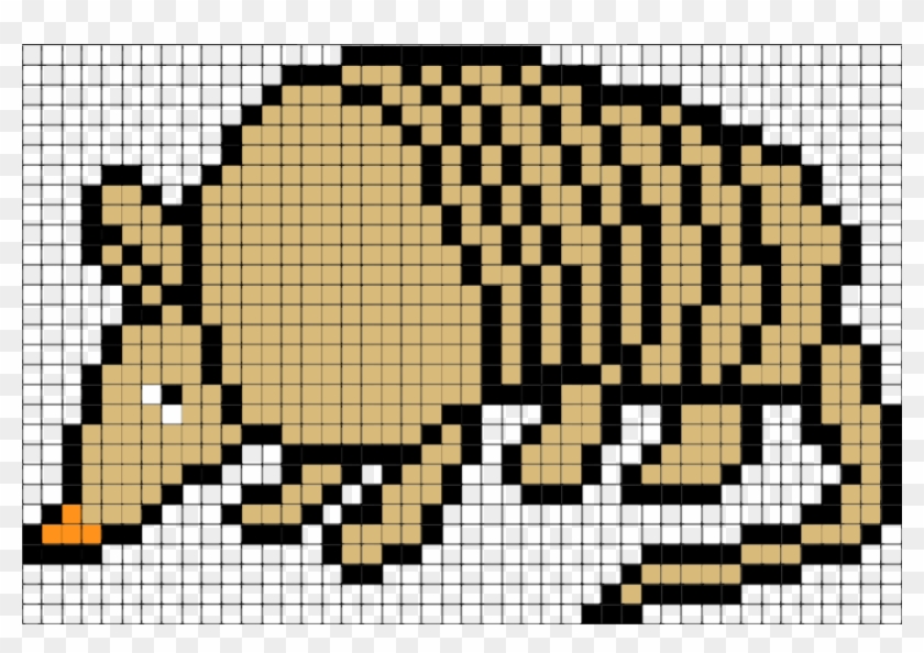Armadillo Pixel Art, HD Png Download - 880x581(#2061941) - PngFind
