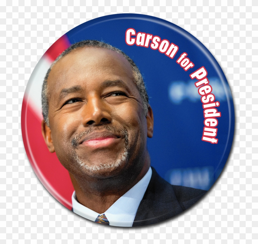 Ben Carson Button, HD Png Download - 715x715(#2065104) - PngFind
