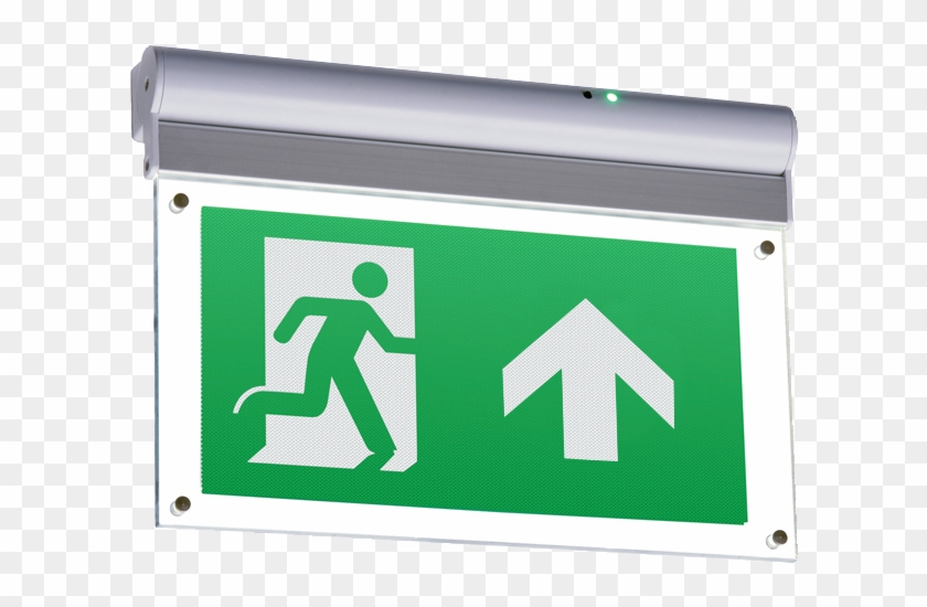 Ceiling Mounted Exit Sign Arrow Indicated Direction, HD Png Download ... Ceiling Mounted Exit Sign Arrow Indicated Direction, HD Png Download ...