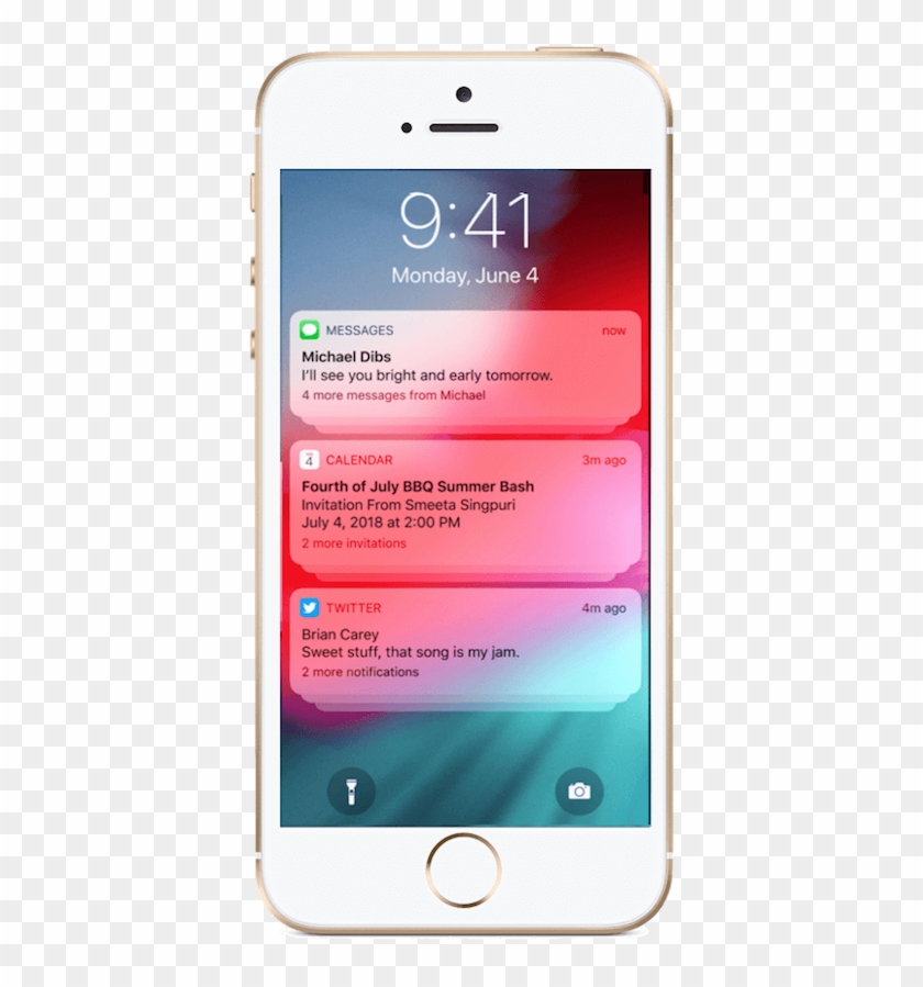 Ios 12 Push Notifications, HD Png Download - 400x820(#2073341) - PngFind Ios 12 Push Notifications, HD Png Download - 400x820(#2073341) - PngFind