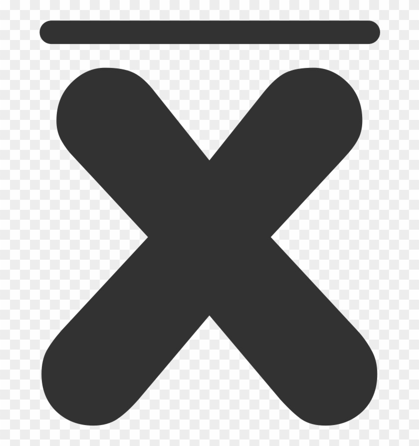X Over Svg Vector File, HD Png Download - 900x900(#2095701) - PngFind