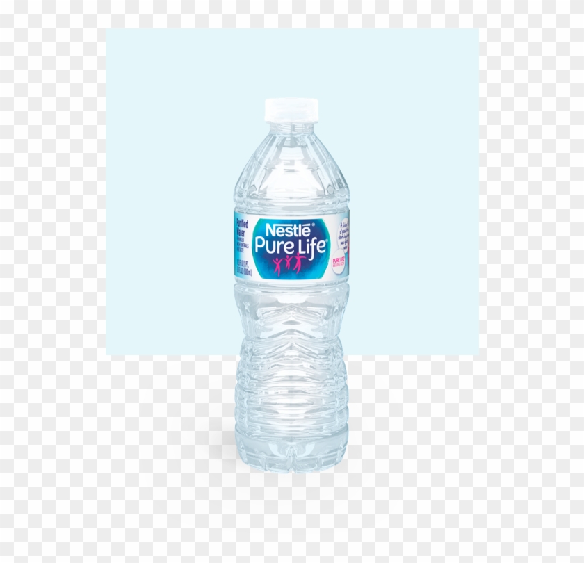 9 Oz Bottle Of Nestle Pure Life Purified Water - Mineral Water, HD Png ...