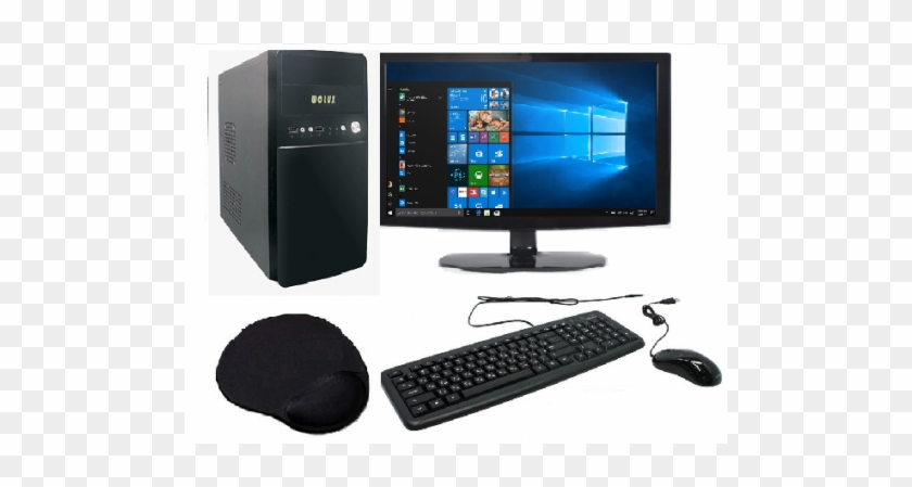 Wolux Wpc-1564 Desktop Pc - Desktop Computer, HD Png Download - 500x682 ...