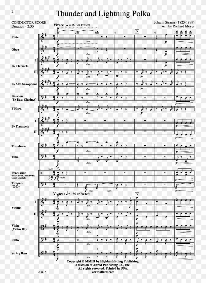 Click To Expand Thunder And Lightning Polka Thumbnail - Thunder And ...