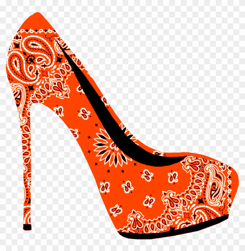 High Heel Stiletto - Colorful High Heel Clip Art, HD Png Download ...