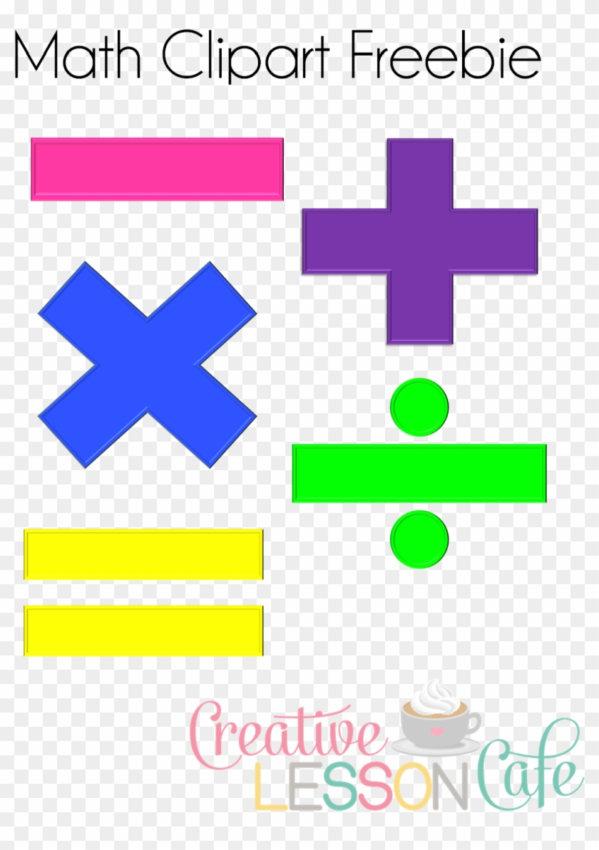 Math Symbols Clip Art N12 - Math Symbol For Kids, HD Png Download ...