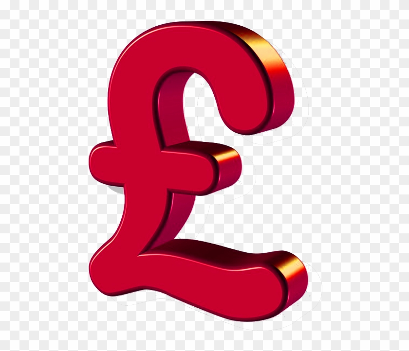 Red Pound Sign Financial No Background Image - Red Pound Sign Png ...