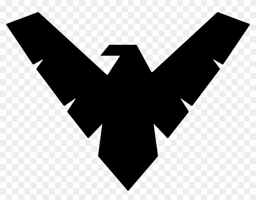 Nightwing Logo Sticker - Nightwing Logo, HD Png Download - 2250x1656 ...